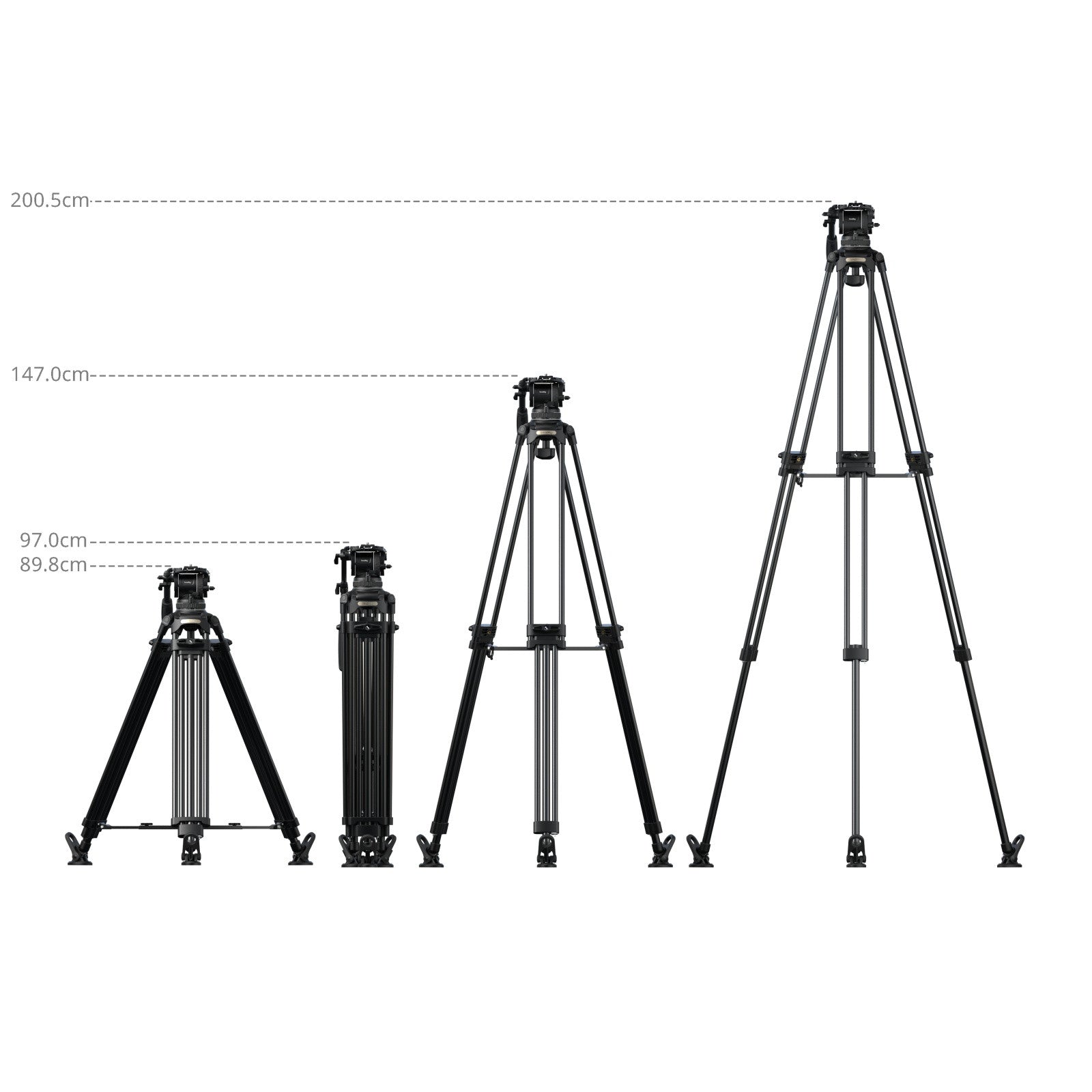 SmallRig FSD18 FreeSpeed Heavy-Duty Aluminum Alloy Tripod 5577