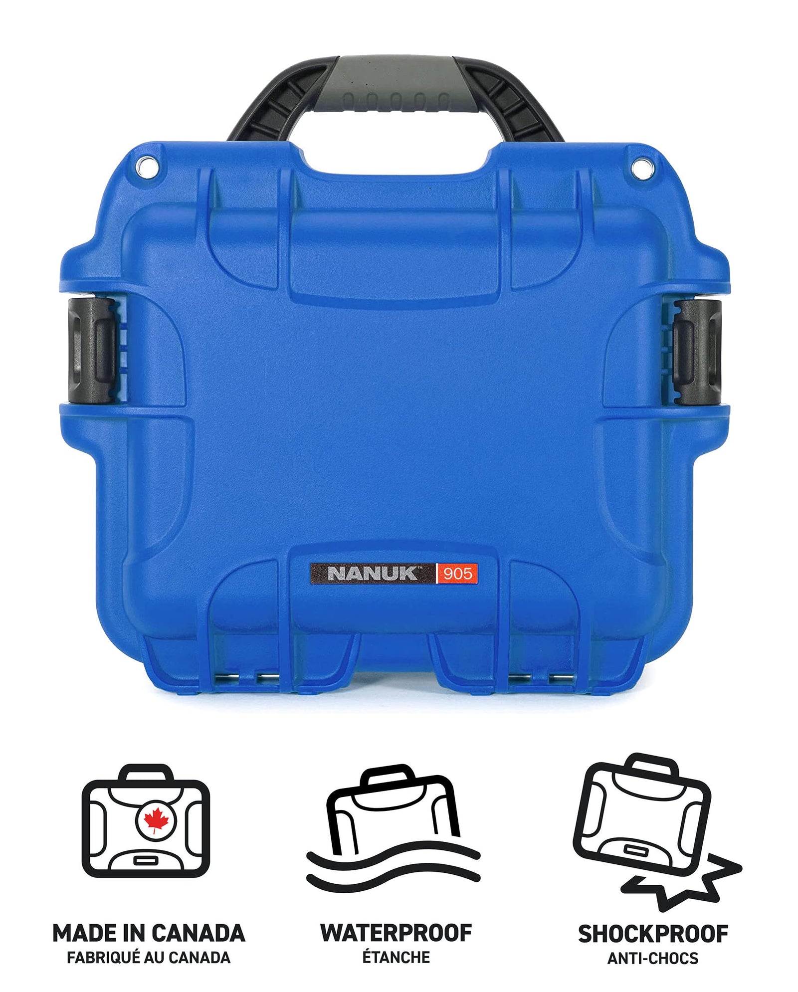 Nanuk 905 Case with Cubed Foam (Blue)