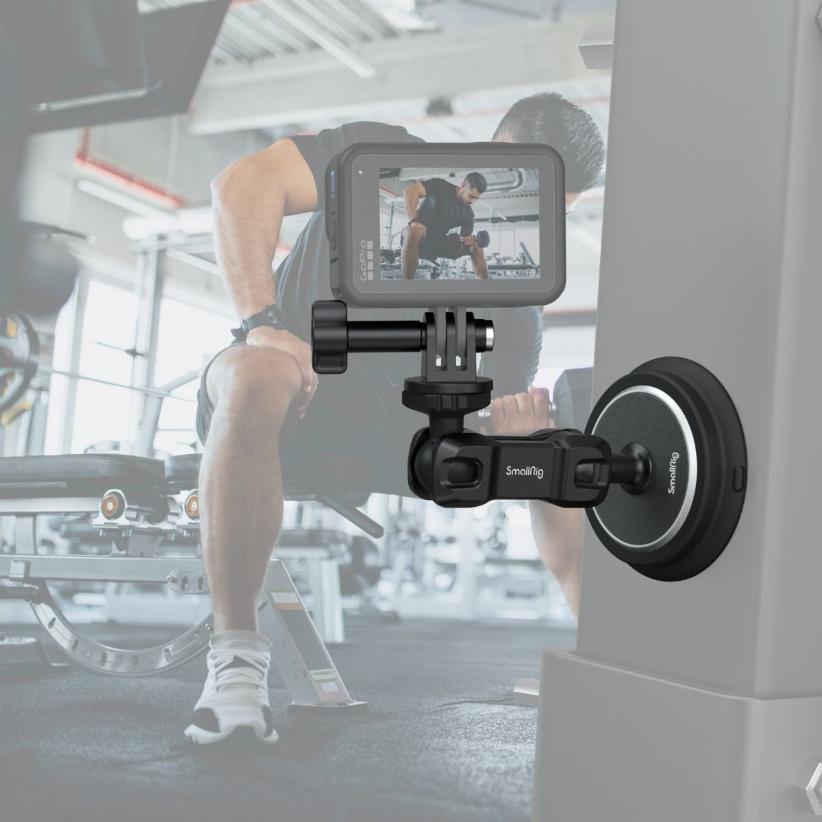 SmallRig Magic Arm Magnetic Suction Cup Mounting Support Kit for Actio